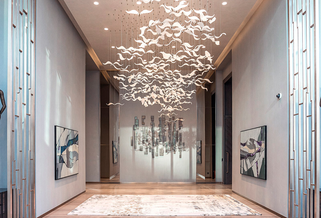 Aqua Arc is a waterfront residential complex on the man-made island of ...