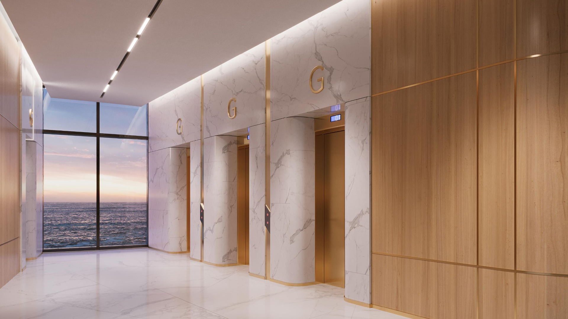 Aqua Arc is a waterfront residential complex on the man-made island of ...