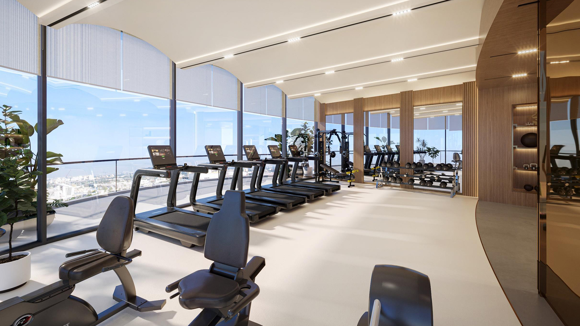 Aqua Arc is a waterfront residential complex on the man-made island of ...